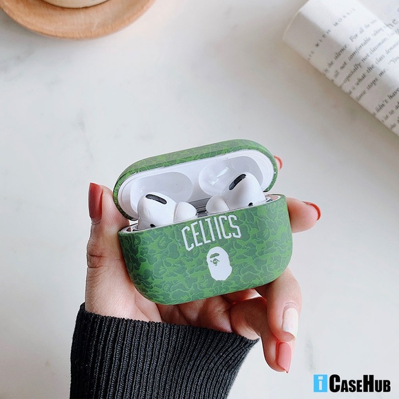 Accessories | Celtics X Lakers Bape Camo Airpods Pro Case Cover | Poshmark